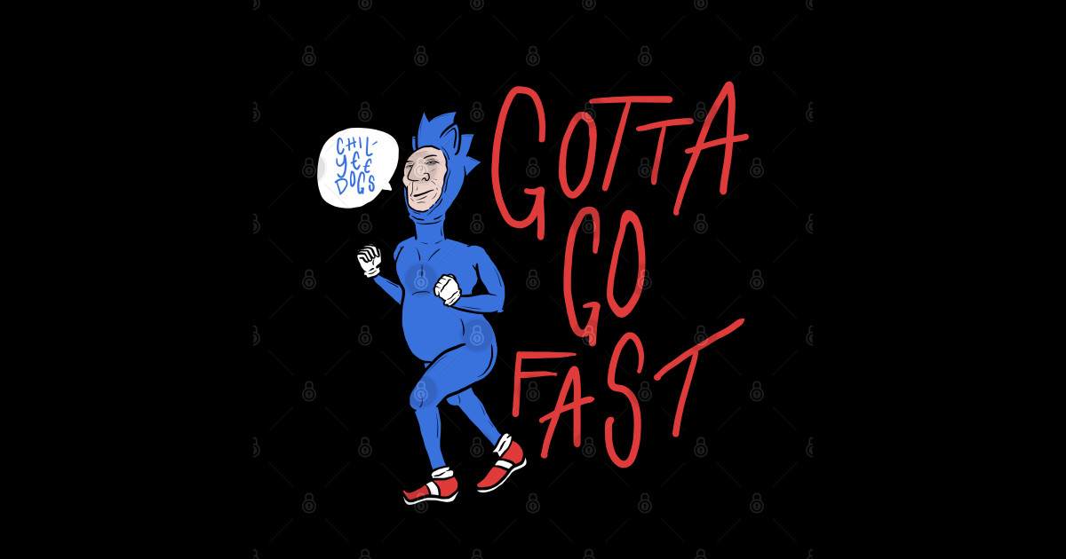 Gotta Go Fast - Yee - Sticker | TeePublic