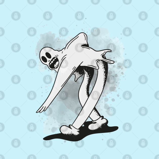 dancing ghost - Ghost - Pin | TeePublic