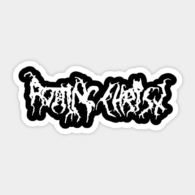 Rotting Christ Band Logo - Rotting Christ - Sticker | TeePublic