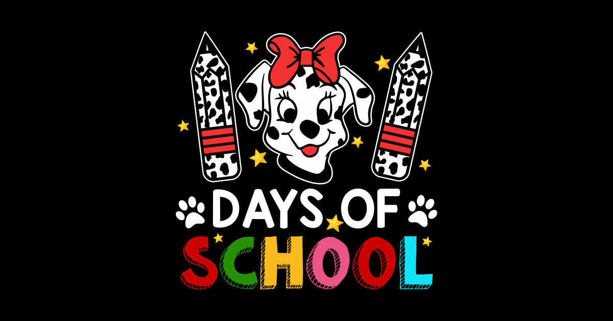 101 Days of School Dalmatian Dog, 101 Days of School, I Survived 100 ...