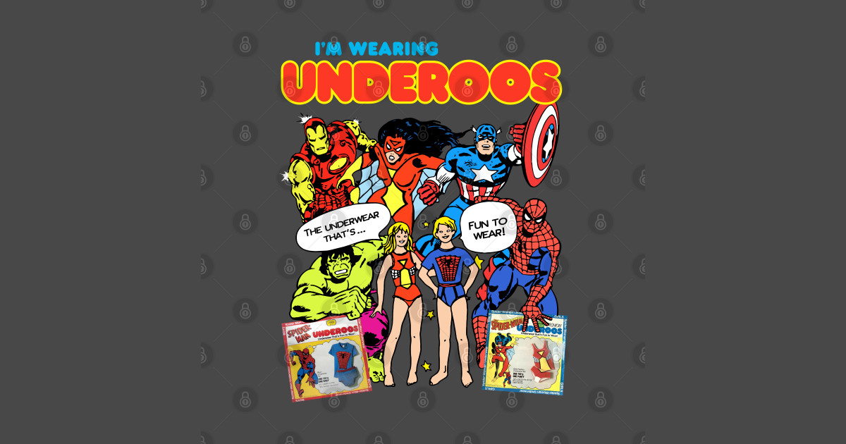 Underoos Underwear - Underoos - T-Shirt | TeePublic