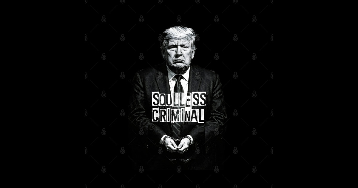 Criminal Trump: National Felon - Criminal Trump - Sticker | TeePublic