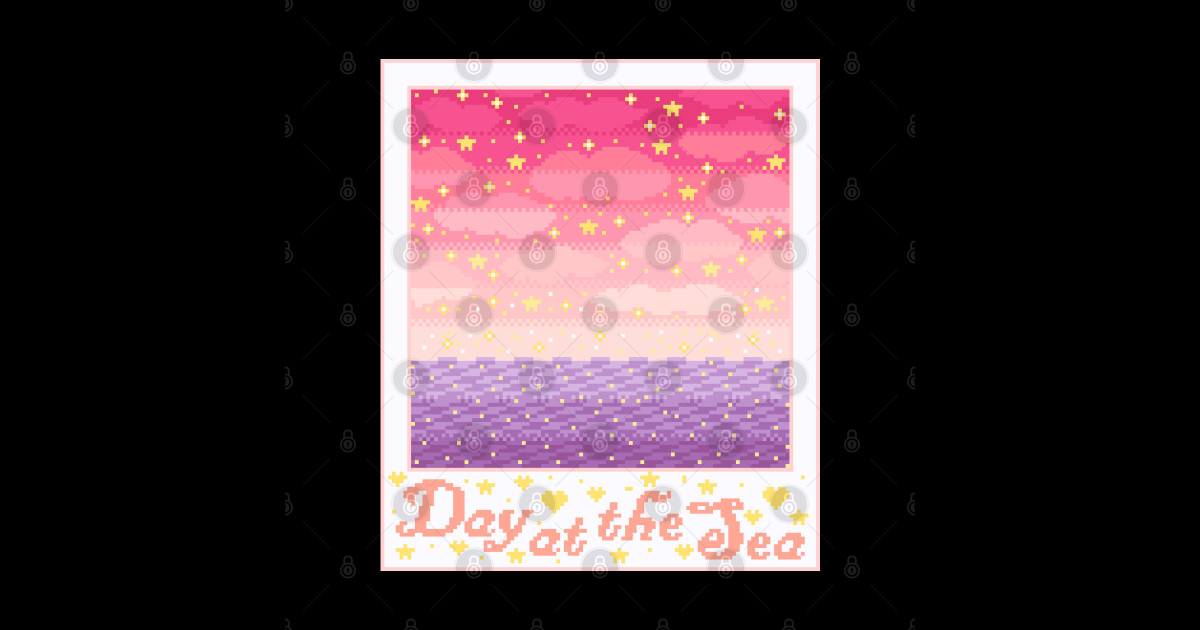 Aesthetic Polaroid Pixel Art - Pixel Art - Posters and Art Prints ...