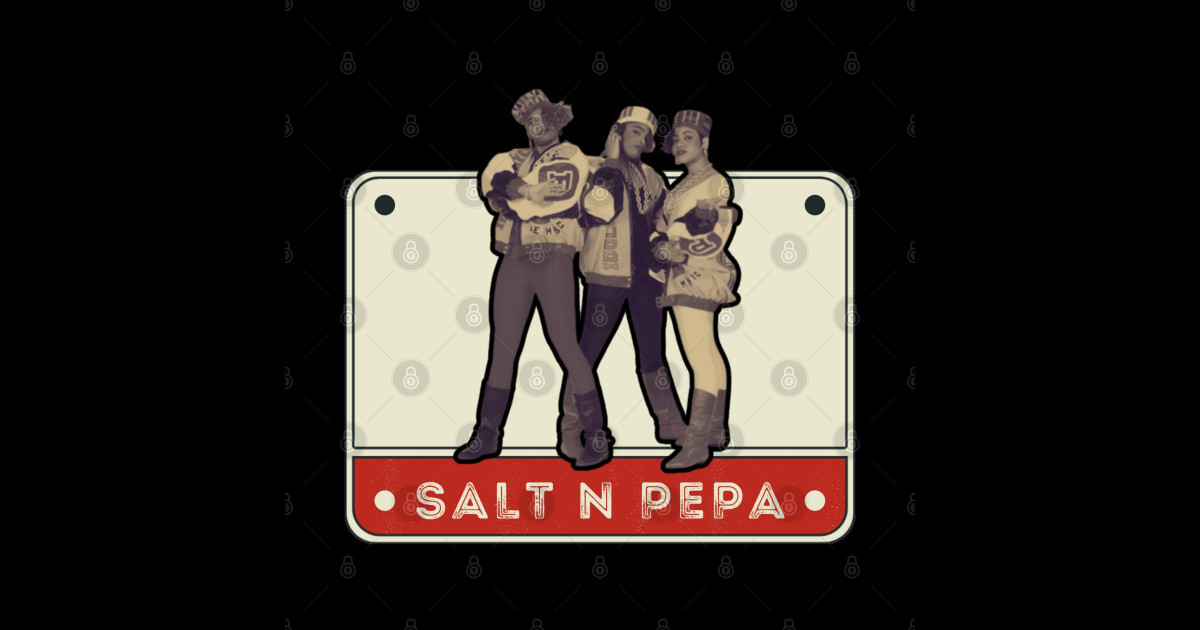 Salt n pepa//original vintage for fans - Salt N Pepa - Sticker | TeePublic