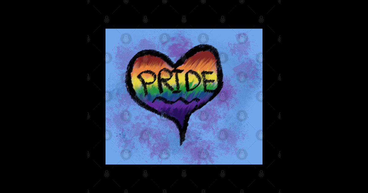 Splatter pride - Blots - Sticker | TeePublic