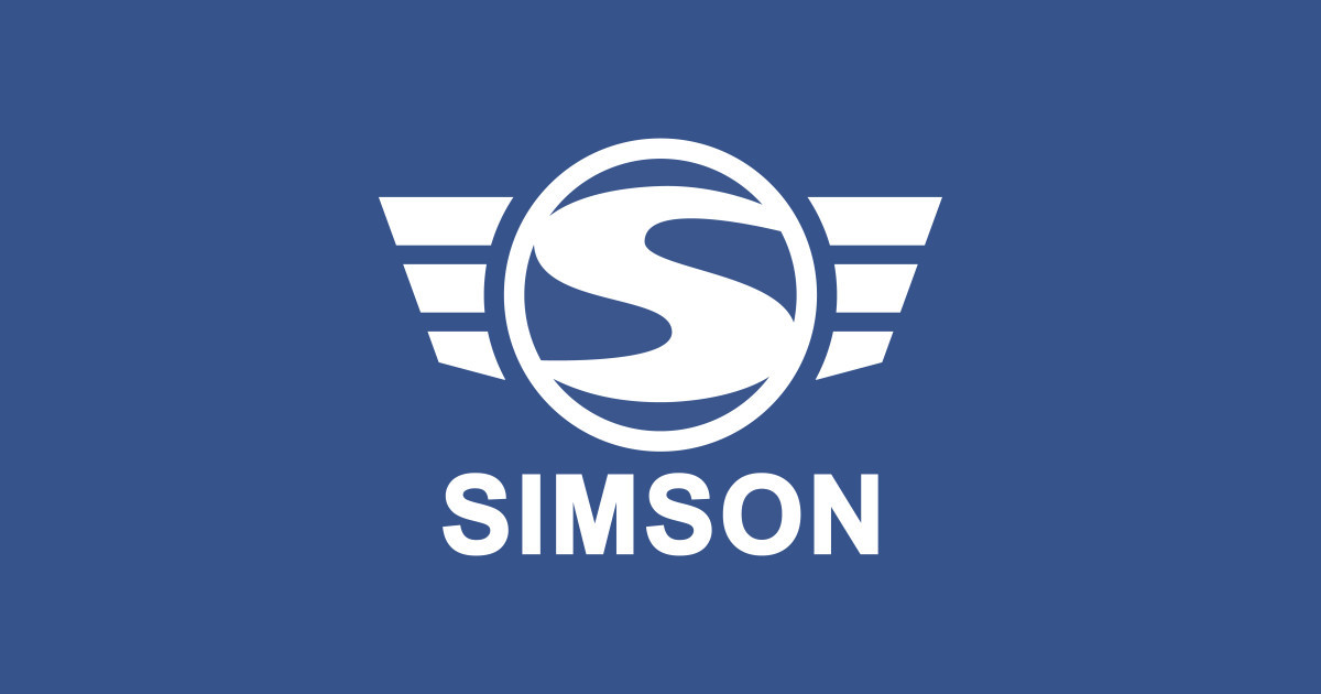 Simson logo (white) - Simson - T-Shirt | TeePublic