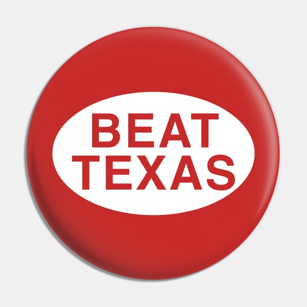 Beat Texas - Beat Texas - Pin | TeePublic