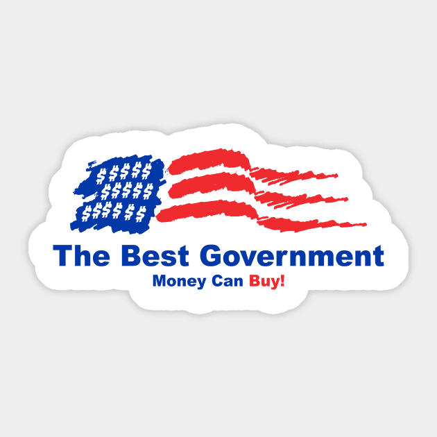Best Government - Usa - Sticker | TeePublic