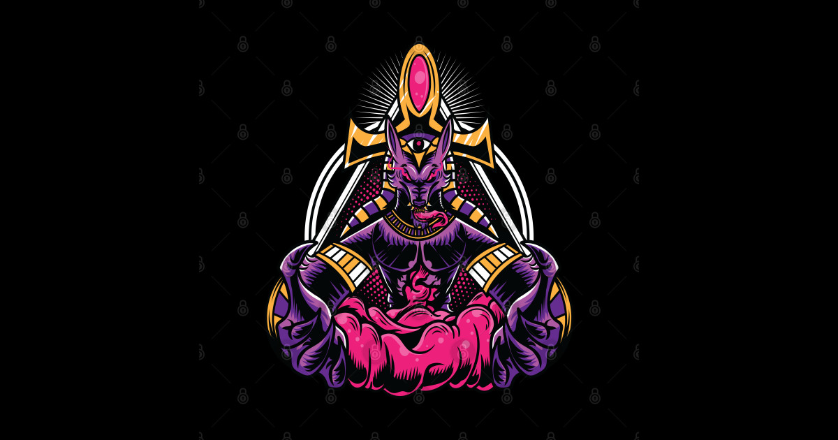 Anubis power - Anubis - Posters and Art Prints | TeePublic