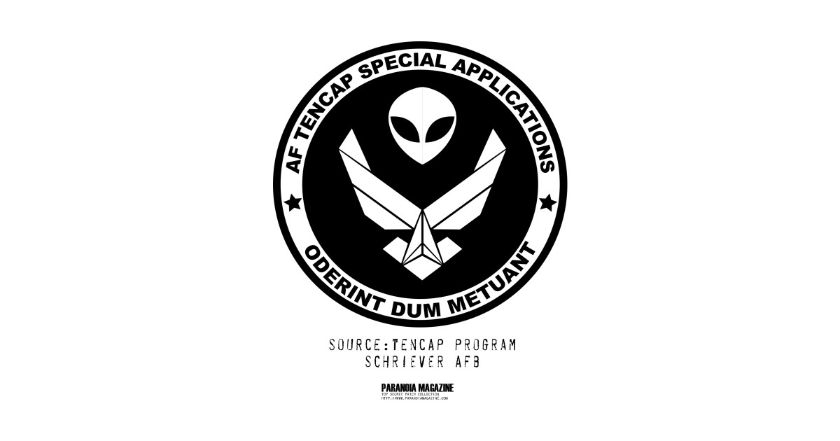 The Secret Patch Collection - TENCAP Black Projects - Top Secret ...