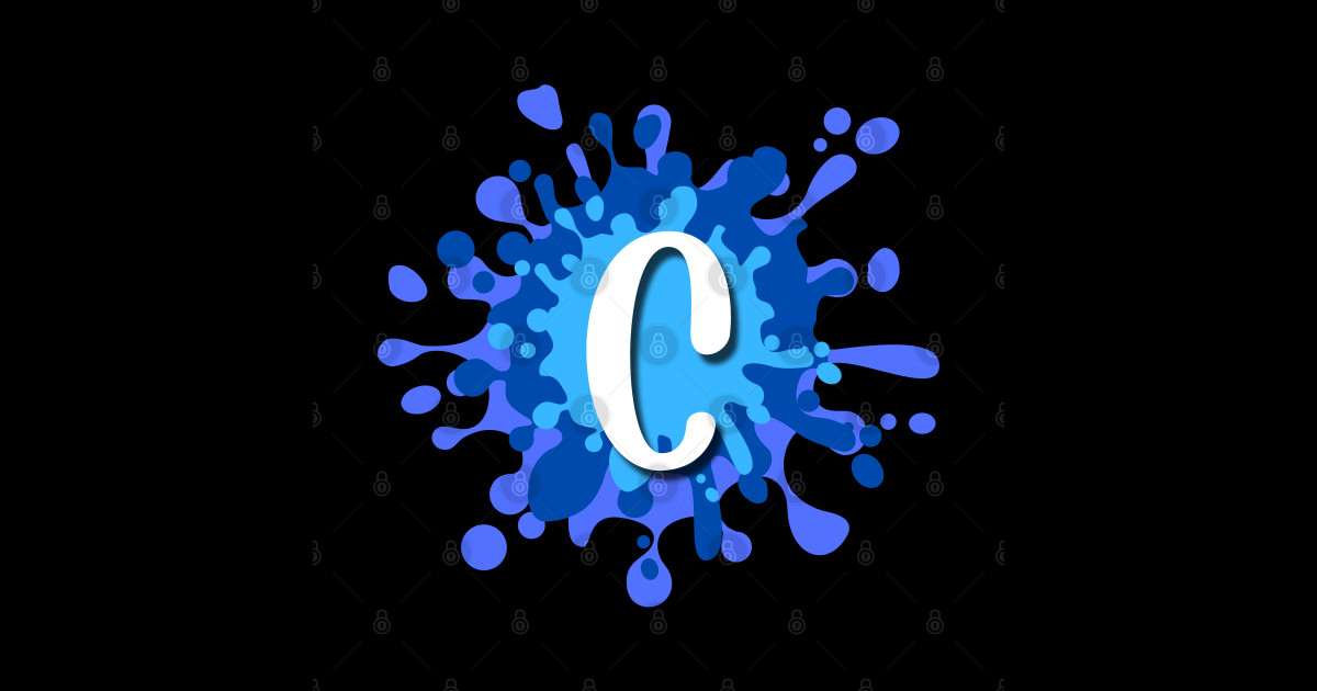 Letter C - Letter C - Sticker | TeePublic