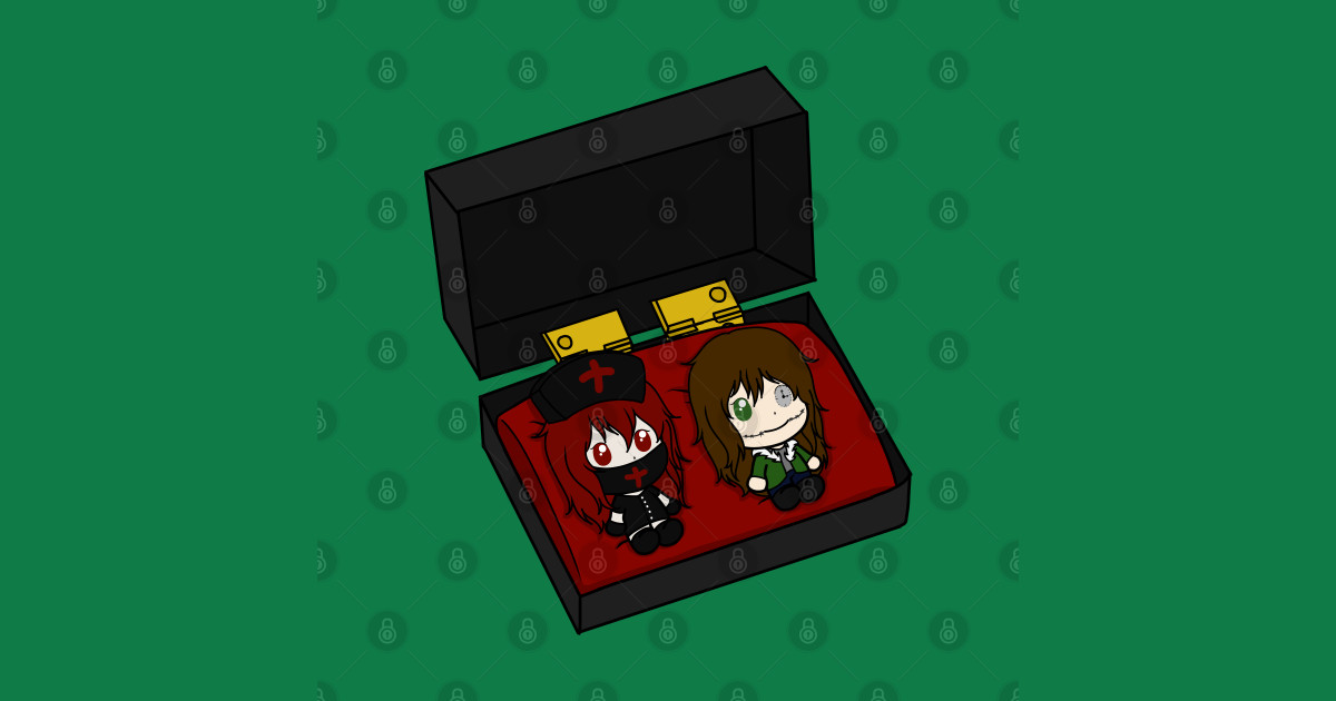 nurse ann and clockwork chibi figure - Chibi - T-Shirt | TeePublic