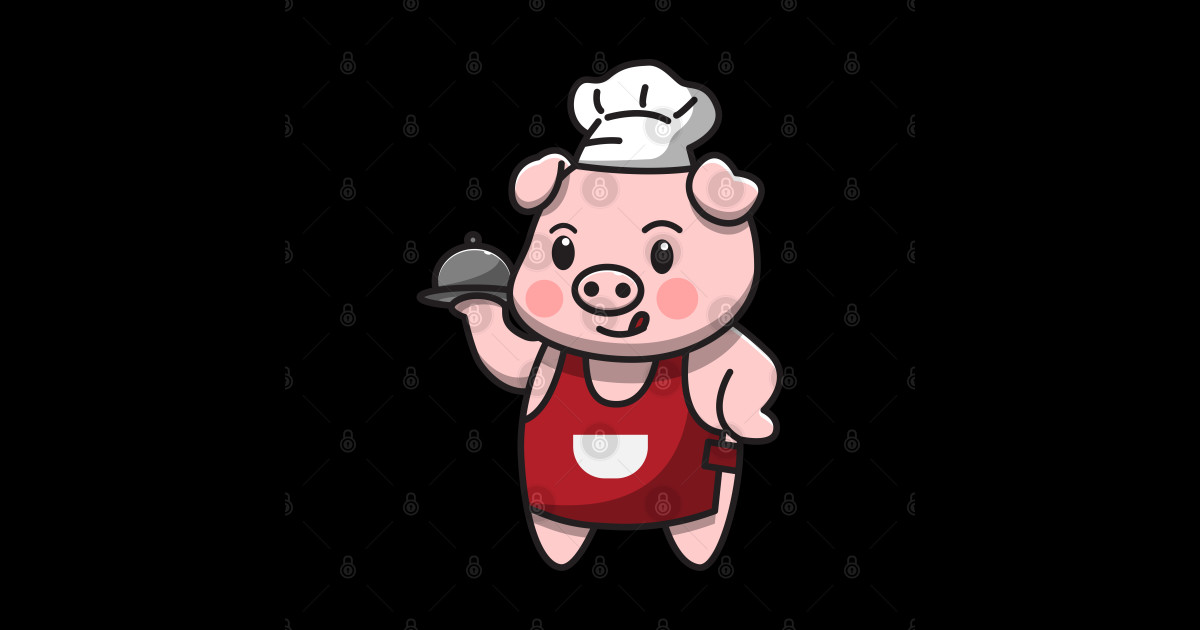 pork chef - Pork Chef - Pin | TeePublic