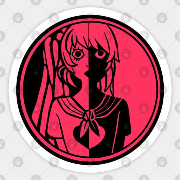 Ayano and Osana - Yandere Simulator - Sticker | TeePublic