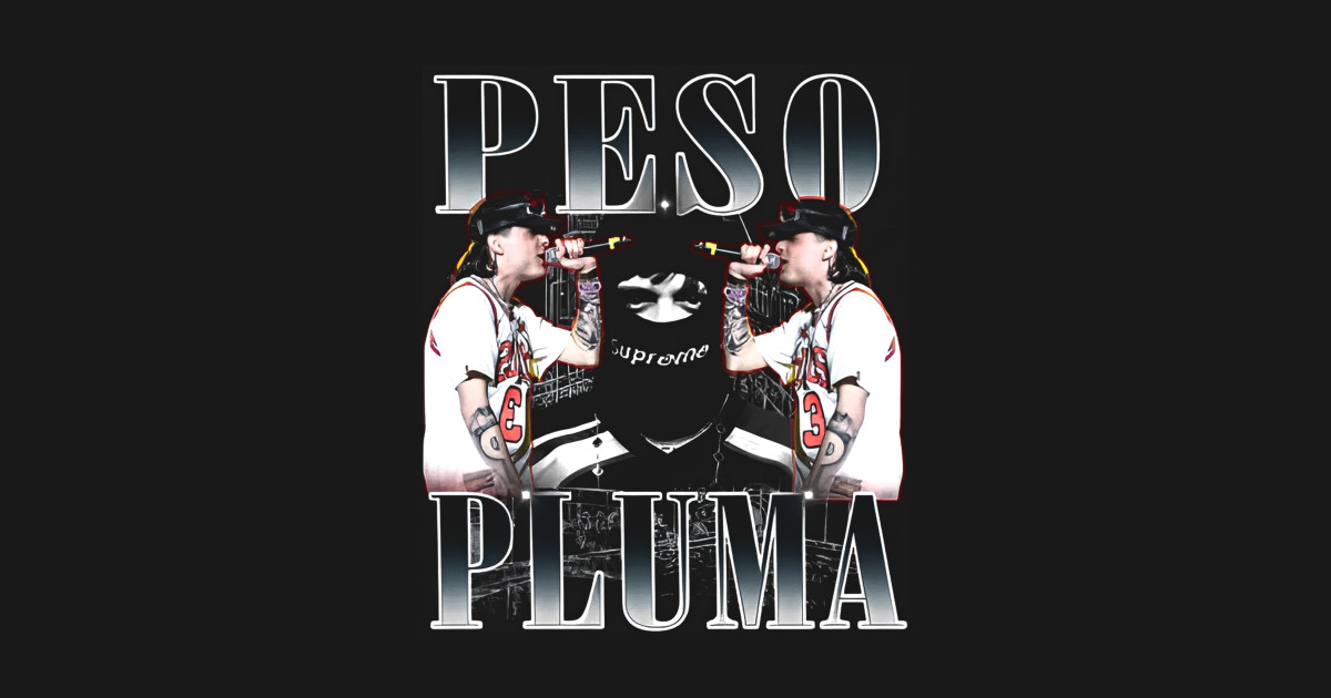 Peso Pluma Collage - Peso Pluma - T-Shirt | TeePublic