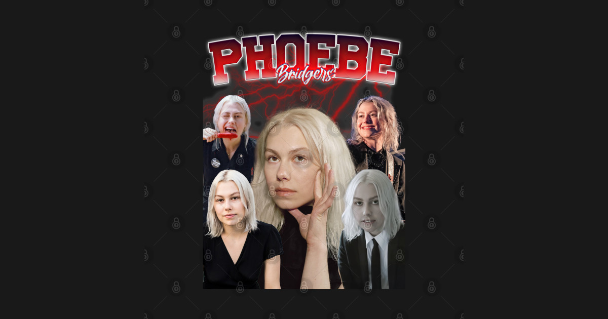 Phoebe Bridgers Retro Style - Phoebe Bridgers - T-Shirt | TeePublic