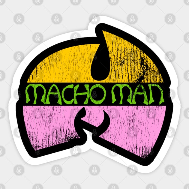 Macho Man - Macho Man - Sticker | TeePublic