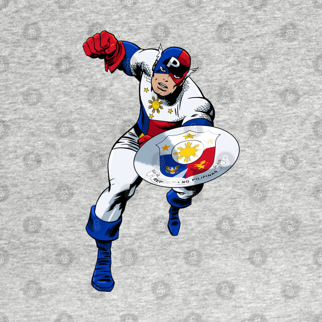 Captain Philippines - Philippines - T-Shirt | TeePublic