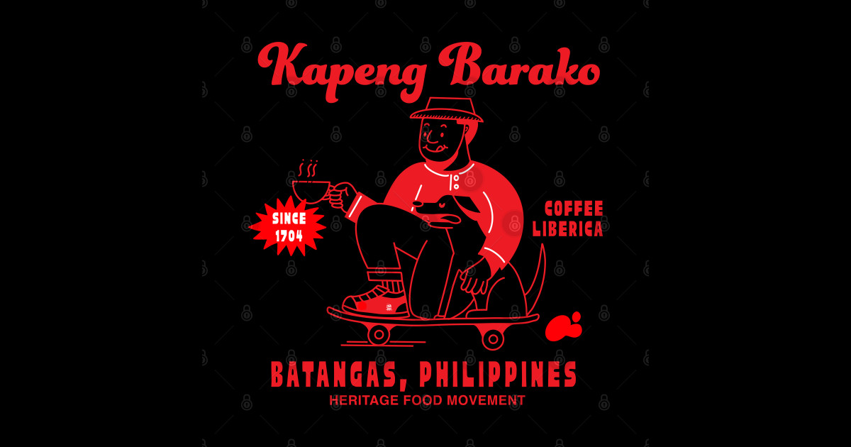 BATANGAS COFFEE PHILIPPINES FILIPINO SHIRT BACK PRINT - Batangas ...
