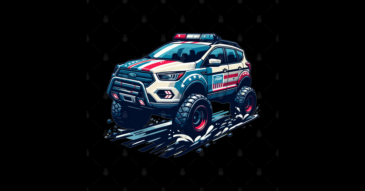 Ford Escape - Ford Escape - Sticker | TeePublic