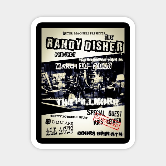 The Randy Disher Project - Monk - Magnet | TeePublic