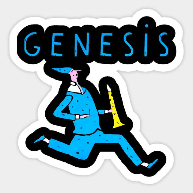 The Genesis Limited Logo - Genesis - Sticker | TeePublic