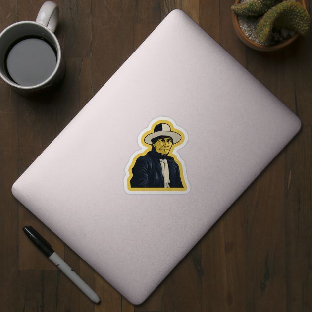 Native American Geronimo Vector Art 1 - Geronimo - Sticker | TeePublic