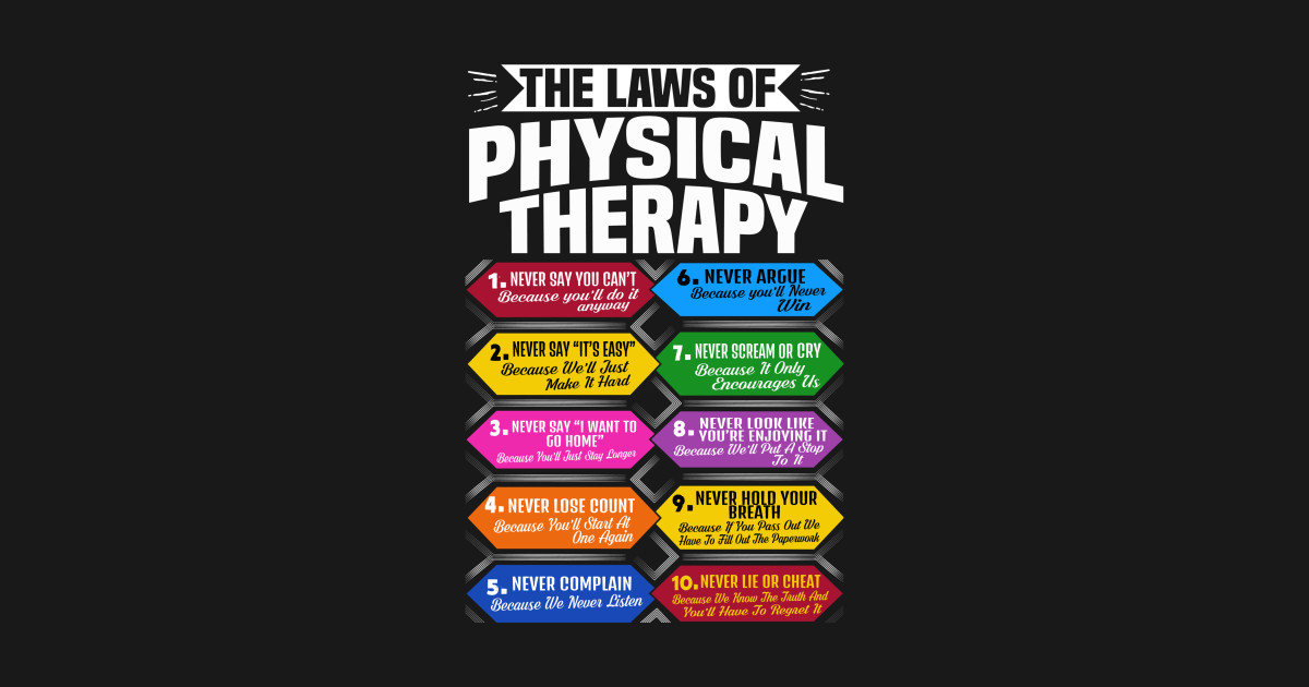 Physical Therapist Funny Physio Humor Physical Therapy Quote - Physical ...
