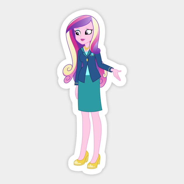 Dean Cadance 2 - Equestria Girls - Sticker | TeePublic