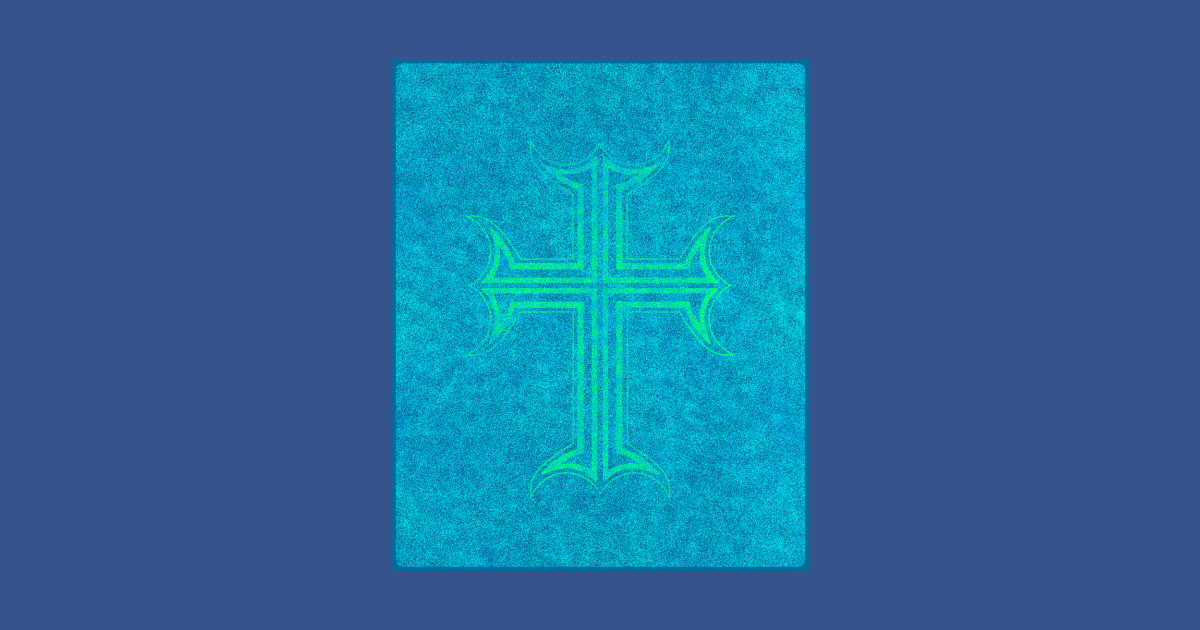 Faded Cross - Cross - Crewneck Sweatshirt | TeePublic