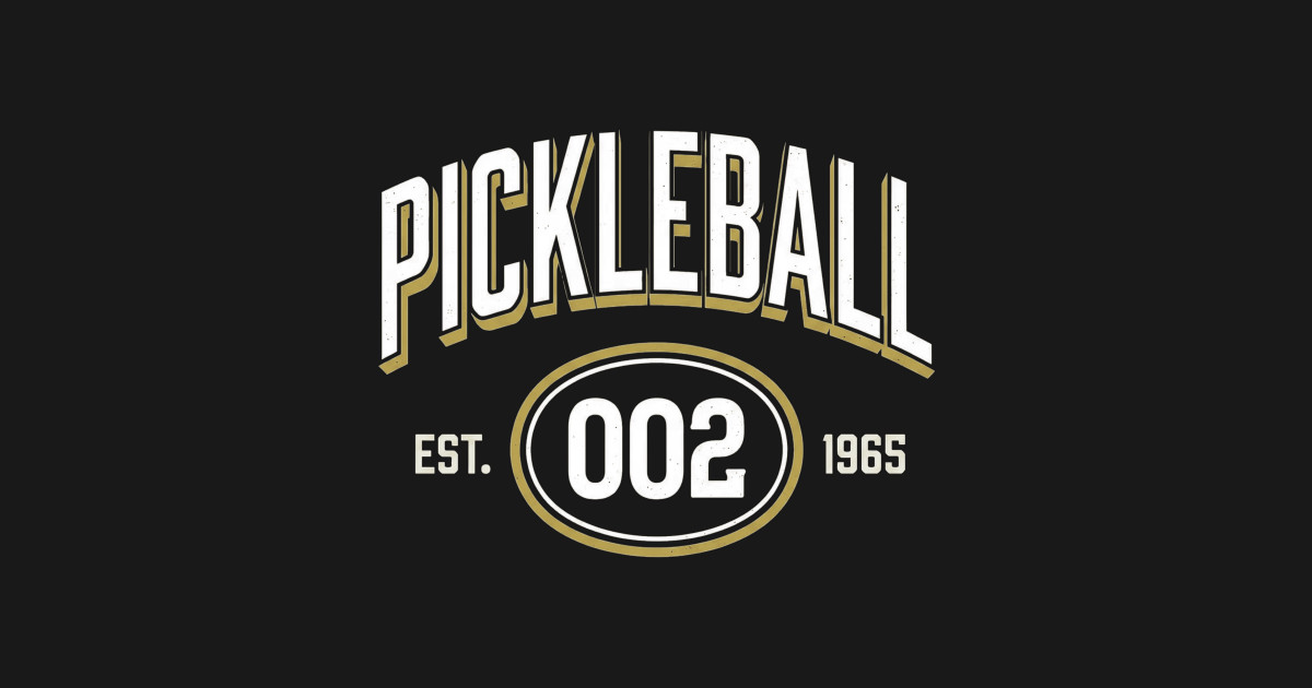 Zero Zero Two Pickleball 1965 Retro Varsity Sports Style Scoring Term ...