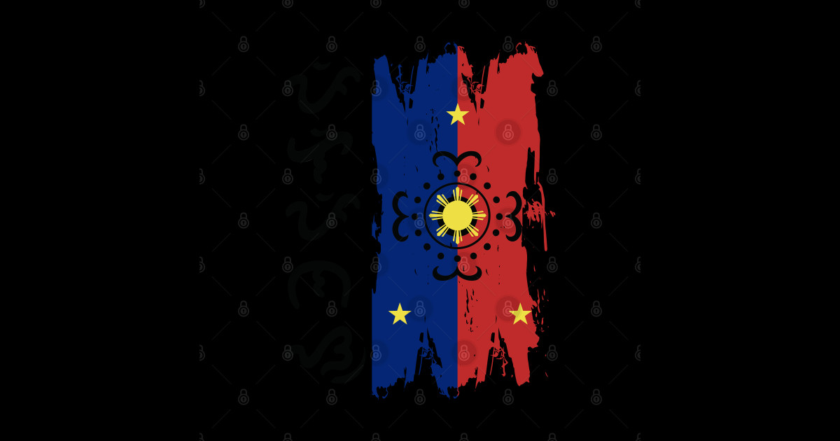 Baybayin word Pilipinas (Philippines) - Philippines Flag Proud Filipino ...