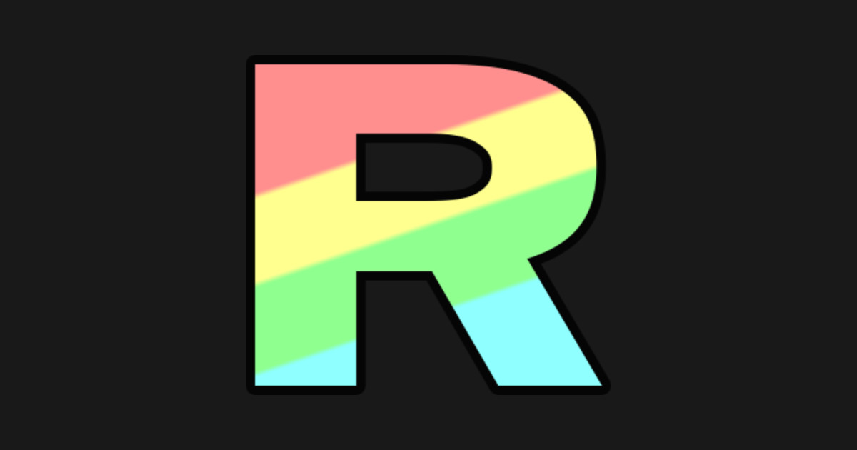 Team Rainbow Rocket - Team Rainbow Rocket - Sticker | TeePublic