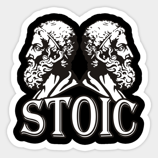 Stoic Philosopher - Stoic - Sticker | TeePublic