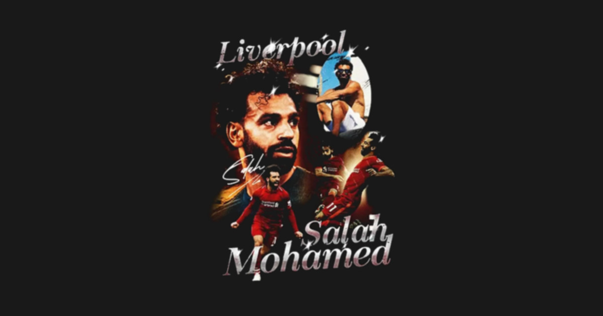 Mohamed Salah — Vintage Bootleg Icon - Mohamed Salah - T-Shirt | TeePublic
