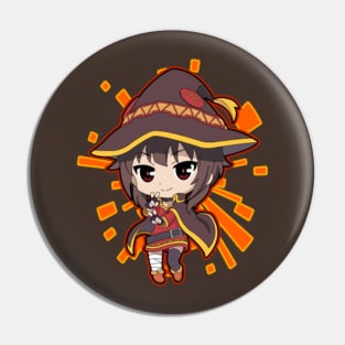 Anime Manga Konosuba Megumin Kawaii Pins and Buttons for Sale | TeePublic