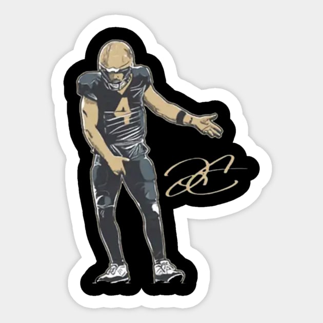 Derek Carr Superstar Pose - Derek Carr - Sticker | TeePublic