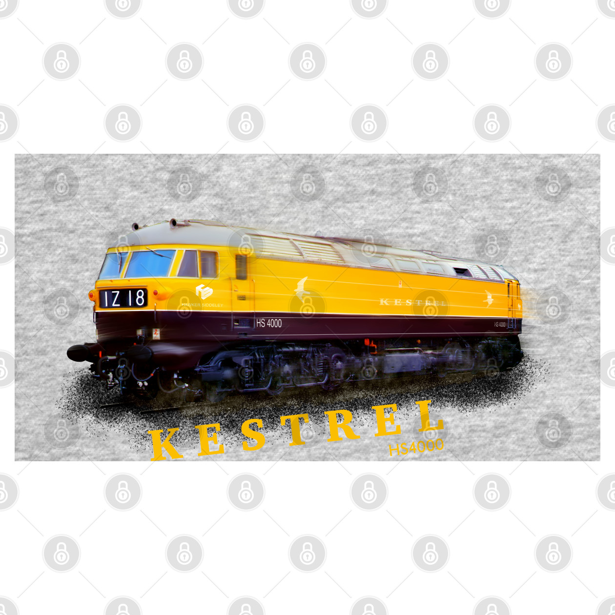 The Legendary Kestrel HS4000 Diesel Locomotive - Locomotive - Crewneck ...