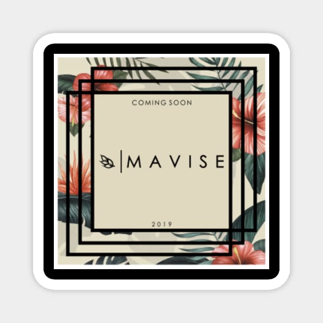 Mavise Background - Background - Magnet | TeePublic