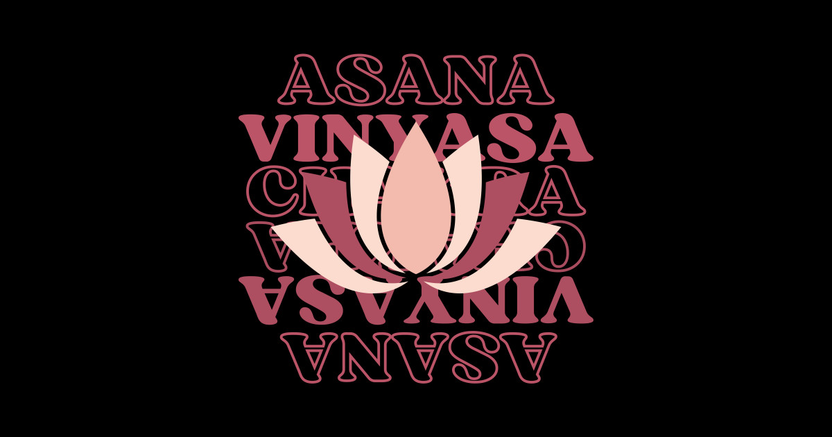 Yoga Lovers Asana Vinyasa Chakra Art - Yoga - Sticker | TeePublic
