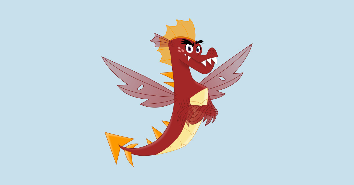 Seadragon Garble - My Little Pony - Sticker | TeePublic