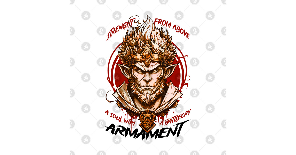 ARMAMENT MONKEY KING - Monkey - T-Shirt | TeePublic