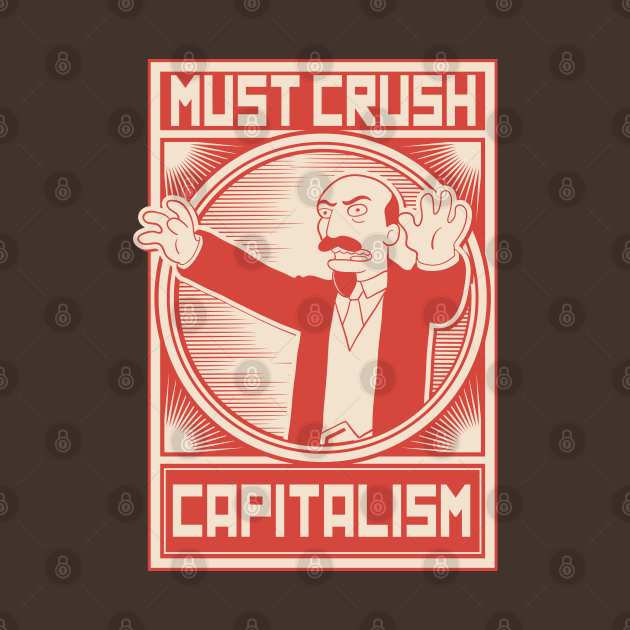 Must Crush Capitalism - Lenin - T-Shirt | TeePublic