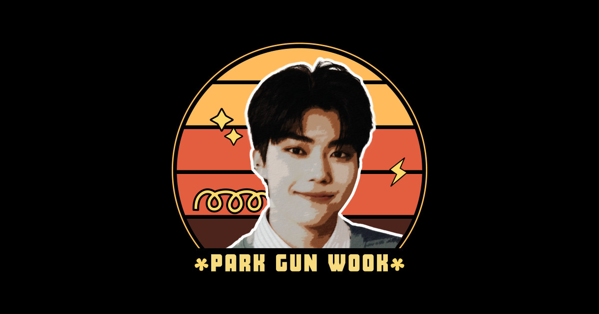 Retro Park Gun Wook ZEROBASEONE - Zerobaseone - Sticker | TeePublic