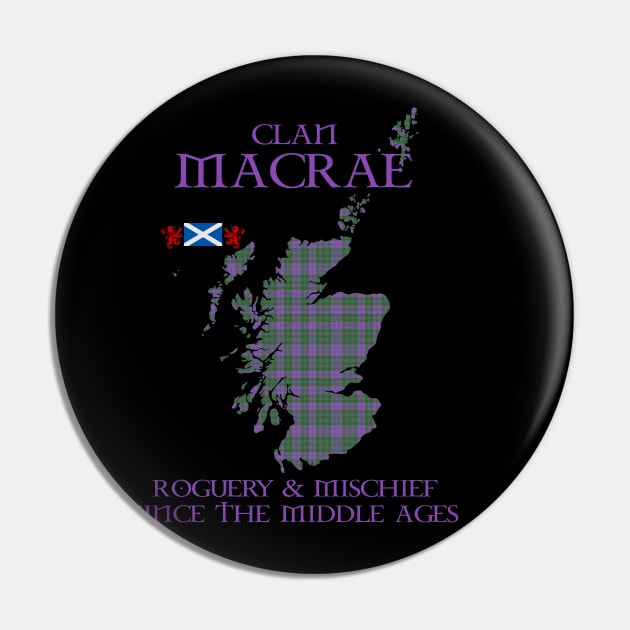 Clan MacRae 2 tartan Scotland map Saltire flag and lion rampant ...