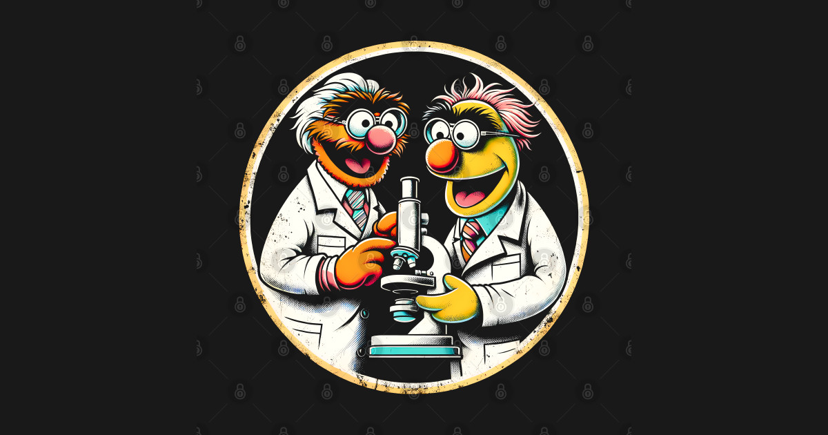 Muppet Science Madness: Scientist Muppets Tee - Muppet Science - T ...