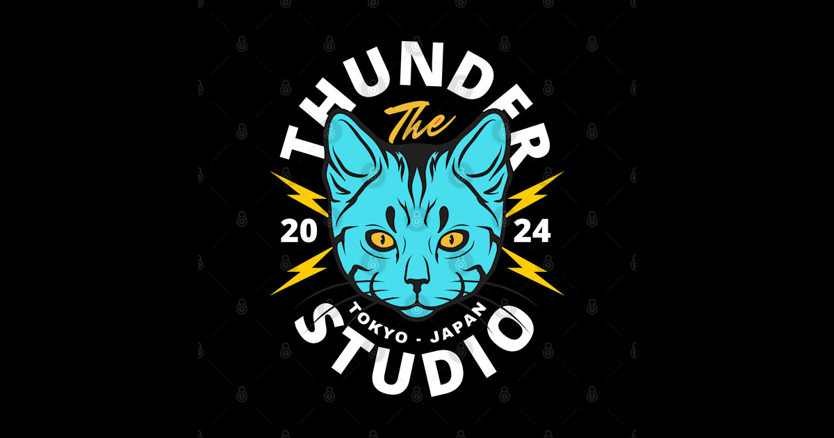 Thunder Studio - Thunder - Sticker | TeePublic