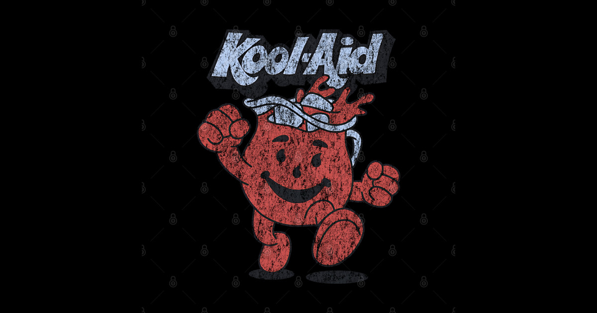kool aid man Distressed - Kool Aid Man - Sticker | TeePublic