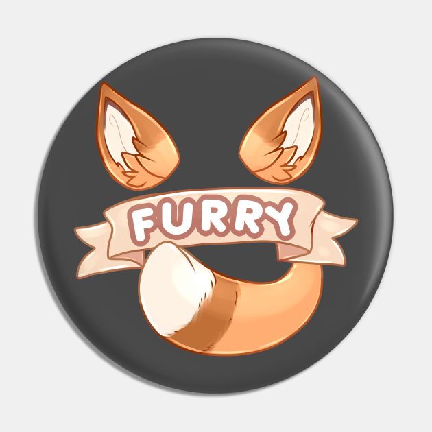 Furry Furry Pin Teepublic