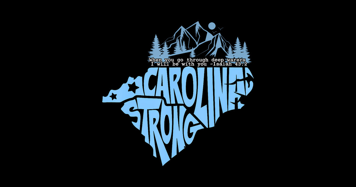 North Carolina Stronger Together - North Carolina Strong - Sticker ...